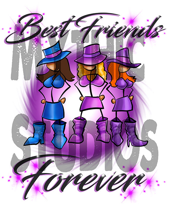 F011 Personalized Airbrushed Stick Figure Girls License Plate Tag ...