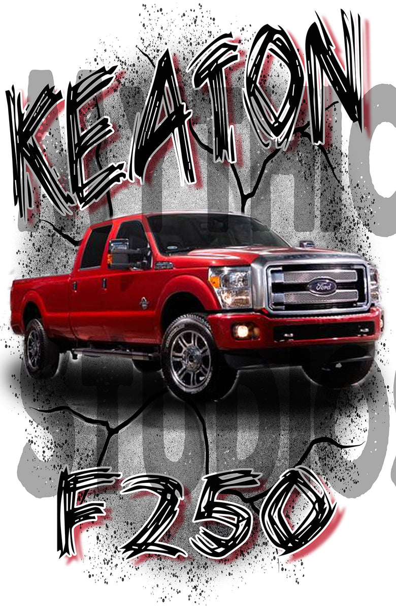 PTV001 Personalized Airbrush Your Vehicle On a License Plate Tag ...